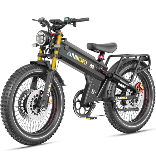 ANIIOKI 5600W A9 Pro Max Dual Motor Ebike,Electric Bike with 60V 70ah ...