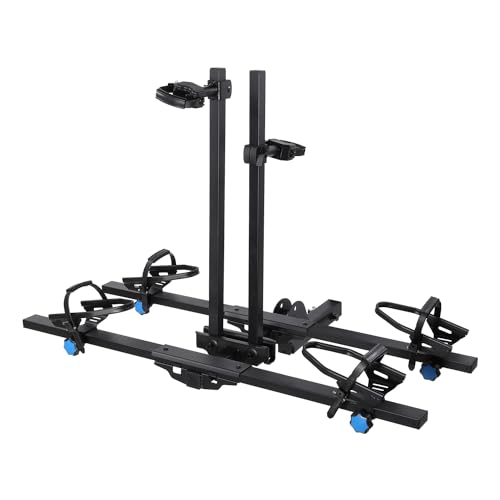 Young Electric Hitch 2-Bike Rack Fellow, 200 lbs Capacity E-Bike ...